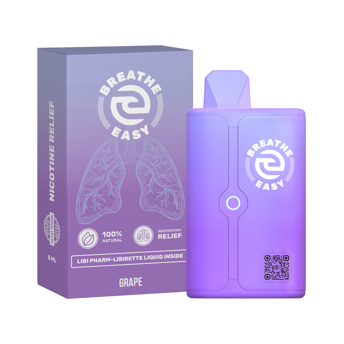 Nicotine Relief - Grape – Breathe Easy